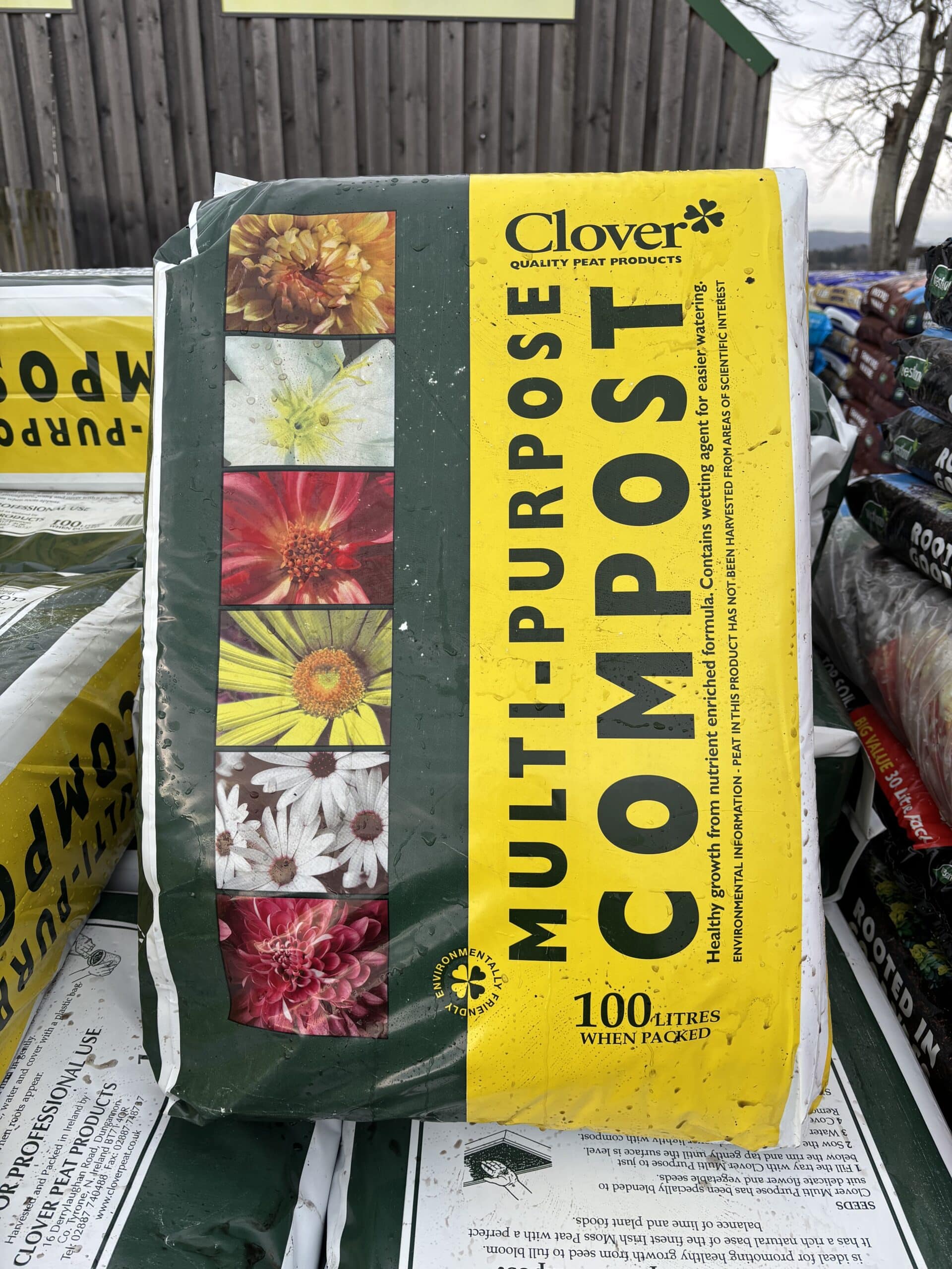 100L Clover Multi-Purpose Compost - Compost - Craigend Nursery & Coffee ...